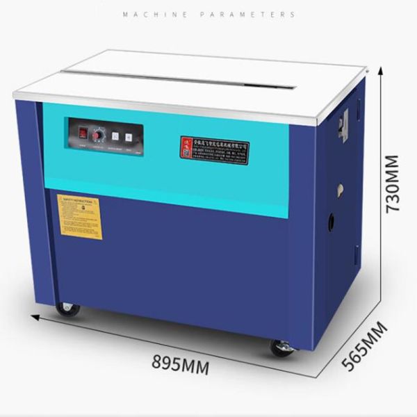 Quality Semi Auto PP Strapping Machine for Pallet YF90-1 Low Platform Desk Box Carton PP for sale