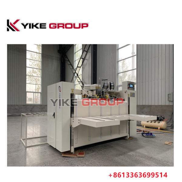 Quality YIKE GROUP 2000mm Type Box Making Corrugated Box Stitching Machine for sale