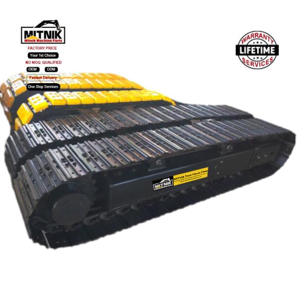 Quality 6Tons Steel Track Frame Complete Chassis for Retail Applications in Heavy for sale