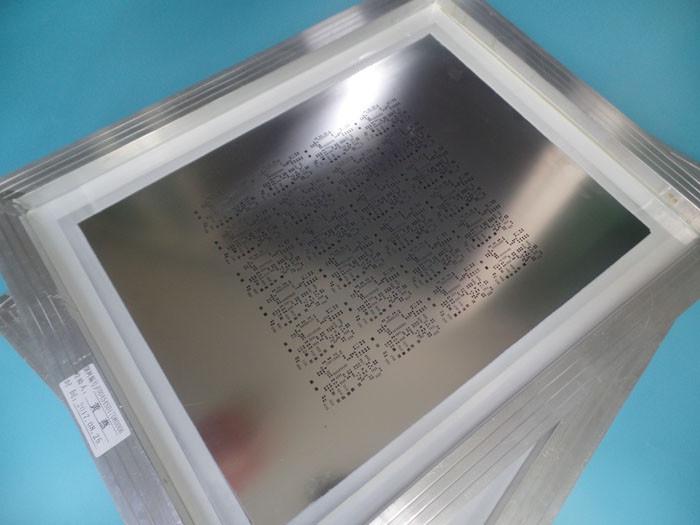 Quality SMT Assembly Solder Paste Stencil | PCB Stencil with aluminum frame 420 mm x 520 for sale