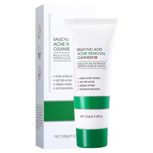 Quality Salicylic Acid Firming Pore Face Cleaner Exfoliating Blackhead Facial Cleanser for sale