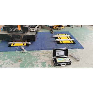 Quality 40T Rated Load Ultra Thin Portable Axle Weighing Scales for sale
