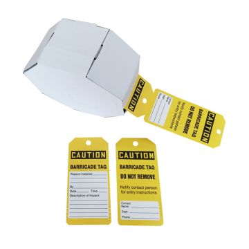 Quality Caution Lockout Tagout Tag By The Roll PVC Sign Legend Barricade Tag Do Not for sale