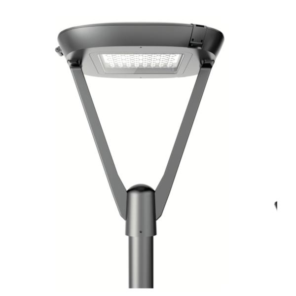 Quality 140lm/w Luminous Flux Solar Pole Lamp Garden Light in Classic European Style for Urban Lighting for sale