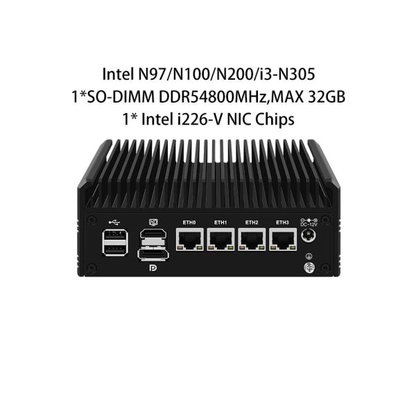 Quality Zynshield VPN Firewall Intel N305 Pfsense Ubuntu Linux 4*2.5g Rj45 Ethernet for sale