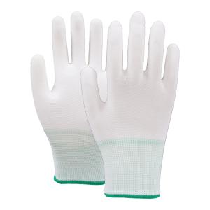 Quality 13 Gauge PU Coated Polyester Handling Gloves Breathable for sale