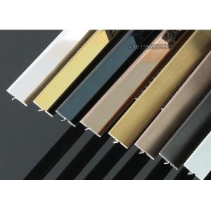 Quality Anodized Stainless Steel Inlay T Patti , Structural Steel Profiles SUS304 for sale