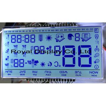 Quality RYD1201AA Custom LCD Panel Blue White Amber Low Power Consumption for sale
