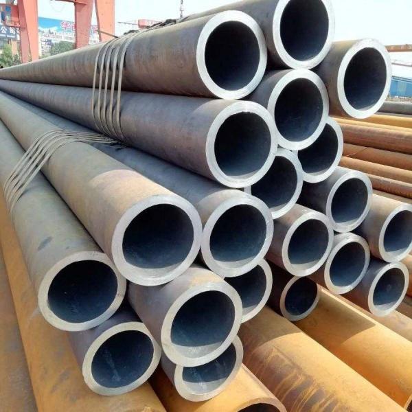 Quality SA106 Round Seamless Steel Tubes Plain Ends Varnish Standarded for sale