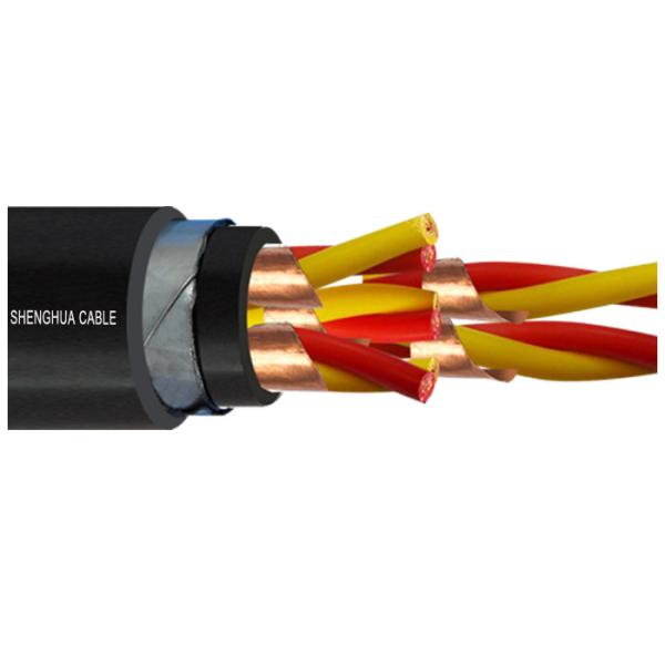 Quality Al Foil Plastic Screen PE Insulation Shielded Power Cable with CU core for sale