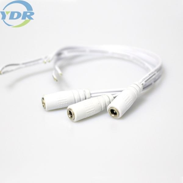 Quality 3.5mm DC Power Adapter Cable Electronic 24AWG Stripped and tinned Tail for sale