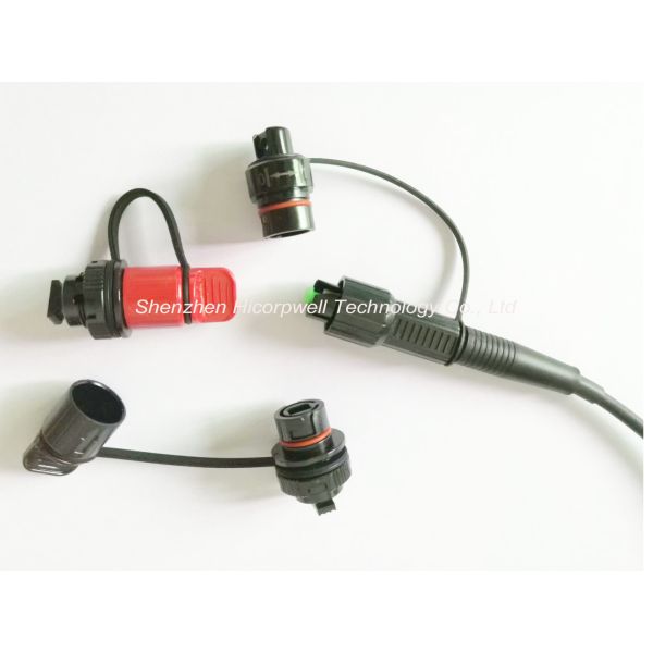 Quality Dustproof Outdoor Fiber Optic Patch Cables Mini SC Connector / Adapter IP67 for sale