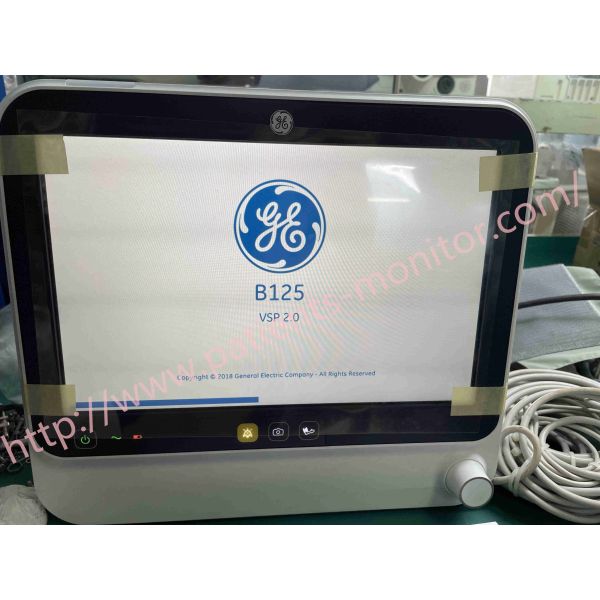 GE Healthcare B125 Patient Monitor Original Spo2 ECG NIBP Repair from ...