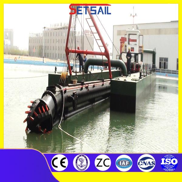 Quality 2000m3 Water Flow Hydraulic 12 Inch Cutter Suction Dredger with Booster Station No for sale