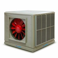 Quality 5.6A Roof Top Industrial Evaporative Cooler IP55 200Pa LCD Panel Control for sale