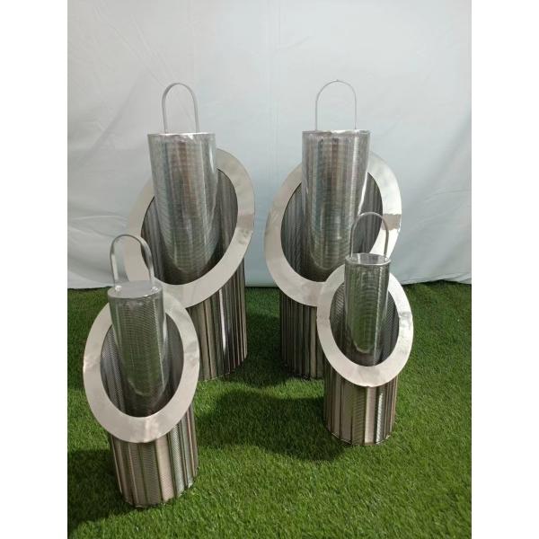 Quality Versatile V-Wire Baskets 2.03mm Wire Diameter Ideal for Multiple Industries for sale