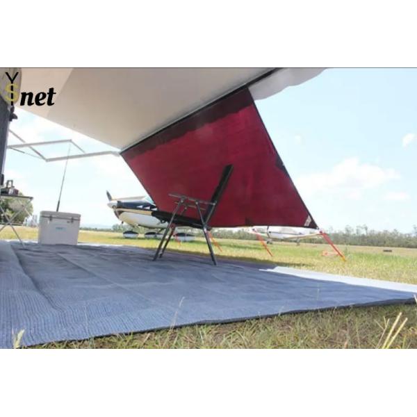Quality 3x8m Plastic Camping Mat Knitted Caravan Outdoor Carpet Customized for sale