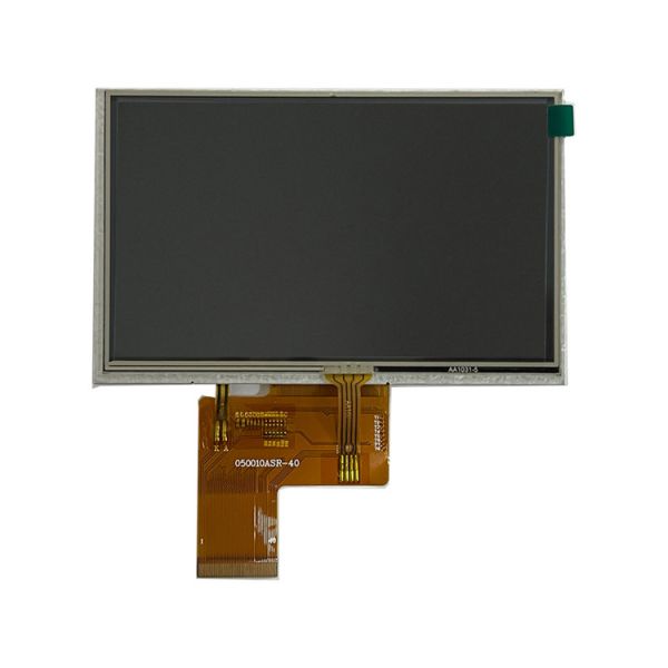 Quality 800X480px TN TFT LCD Display Screen With Resistive Touch Screen Industrial for sale