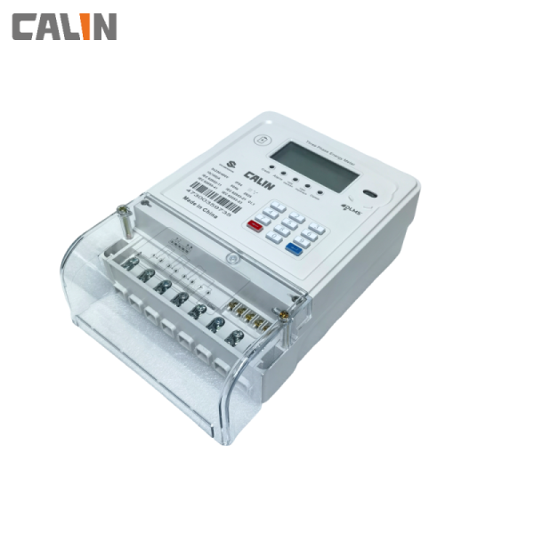 Quality Low Voltage 3 Phase Electric Meter / Backlit LCD Surge Safe Sts Keypad Meter for sale