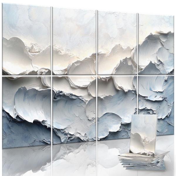 Quality Printed Oil Painting Wall Decoration Polyester Sound Absorbing Board for sale