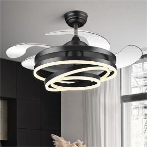 Quality wholesale Bedroom Decor Nordic Ceiling Fan Remote Control Restaurant Ceiling Fan for sale