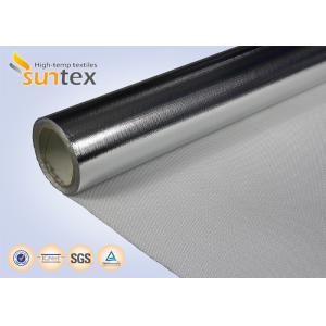 Quality 550℃ High Thermal Flange Cover Material: 0.4mm Aluminum Foil Fiberglass for sale
