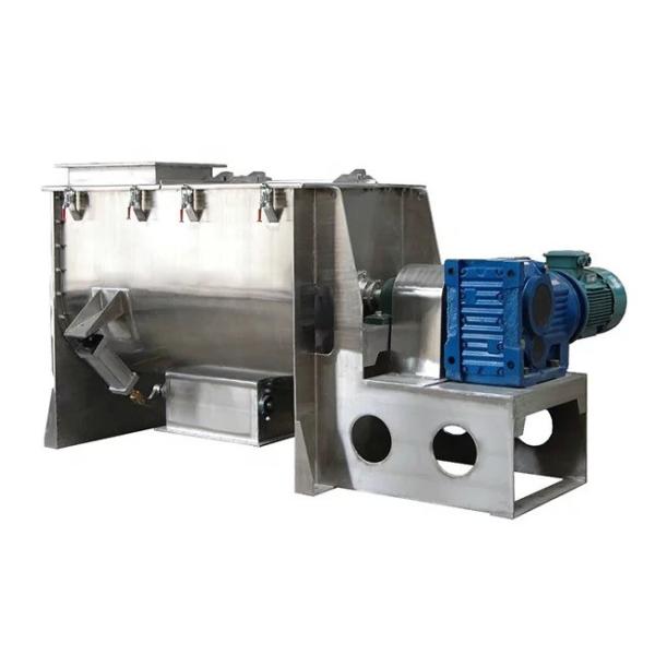 Quality ODM 1000L Horizontal Ribbon Mixer 500kg / Batch Seasoning Blender Machine for sale
