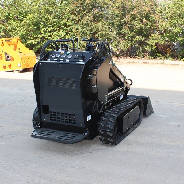 Quality CE Skid Steer Loader Gasoline Tracked Mini Front End Skid Steer Loader With for sale