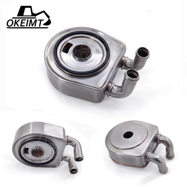 Quality Engine Parts Oil Cooler Stainless Steel Oil Cooler 98480768 For Fiat DuEo 2.5 TD &2.8 TD JTD for sale