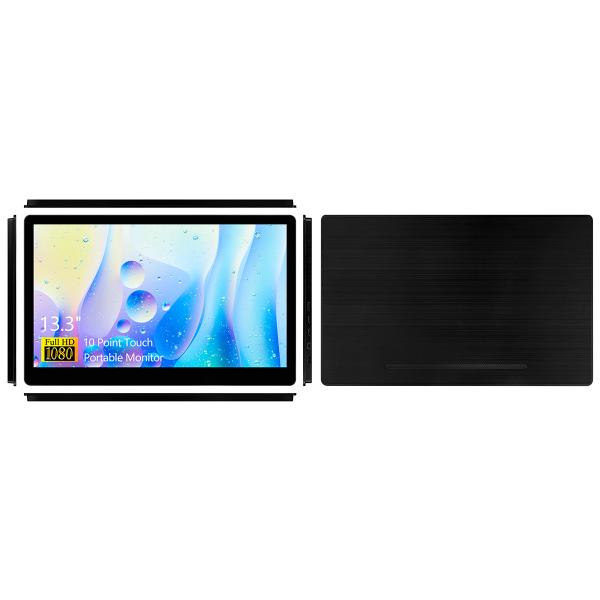 Quality 16:9 Aspect Contrast 800:1 Full View 13.3inches Desktop Slim Portable Monitor for sale
