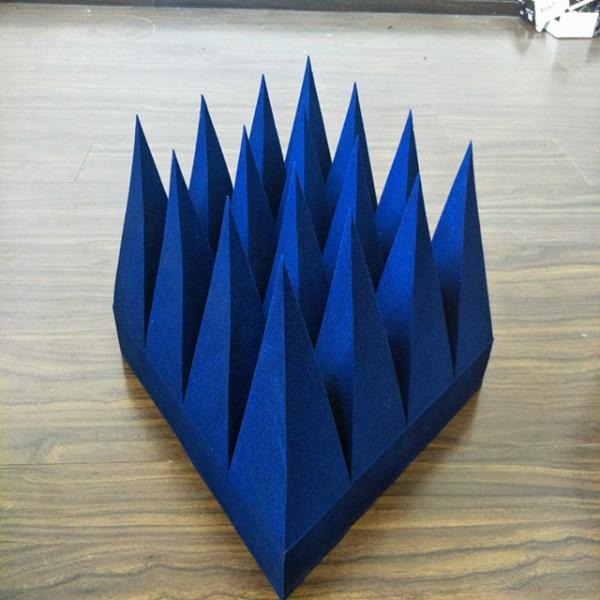 Quality Open Cell Structure Pyramid Absorber Die Cut 70db Radar Absorbent Material rf for sale