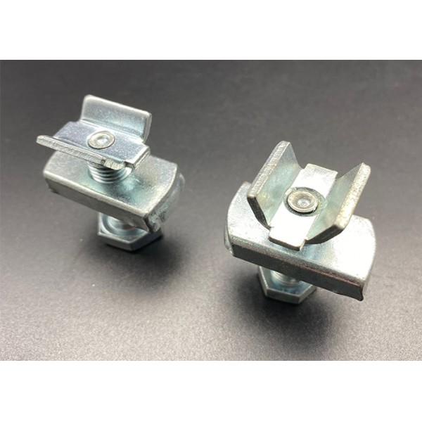 Quality Strut Channel Seismic Hanging Bracing Fittings Of V Threaded Rod Stiffener Clamp for sale