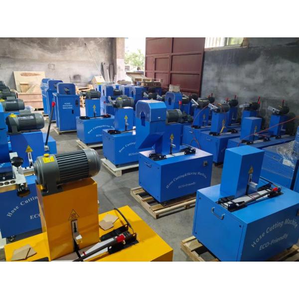 Quality Manufacturing Rubber Hose Cutting Machine with 850*600*1200mm for sale