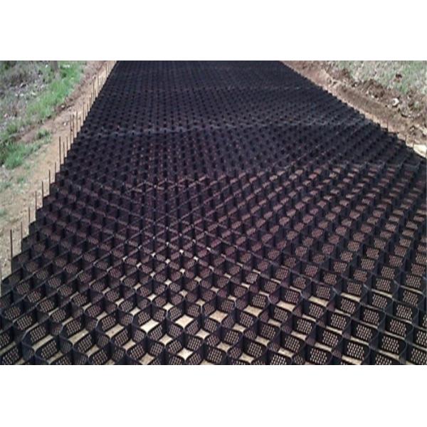 Quality Stabilize Highway Textured 1.6mm Geocell Road Construction for sale