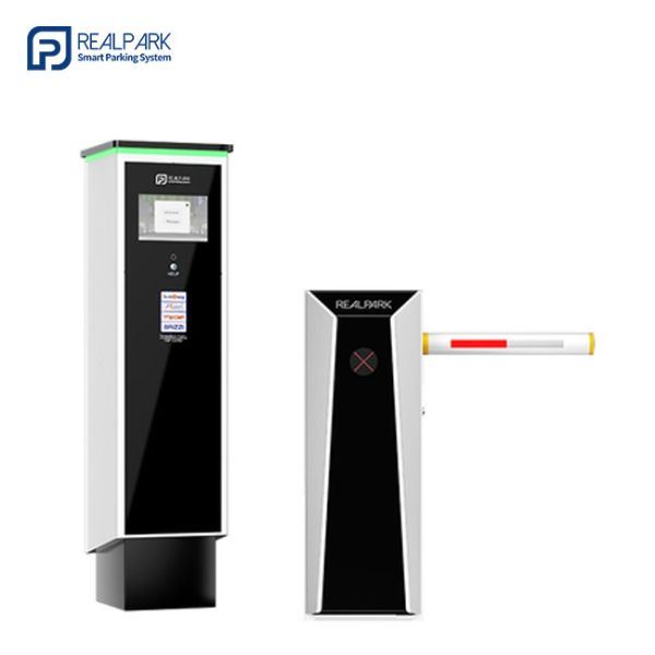 Quality Self Service Parking Fee Machine For Indonesia LPR Solution Parking Ticket System for sale