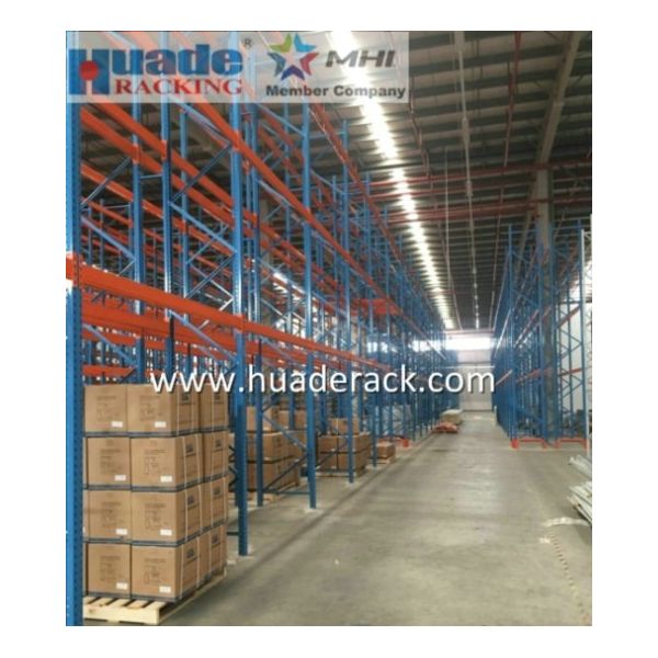 Quality Industrial Selective Pallet Racking Systems Double Depth Optional Color for sale