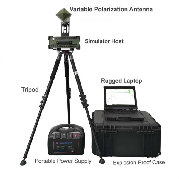 Quality Advanced Radar Signal Simulator 16 Simultaneous Signals Phase Coding Military for sale