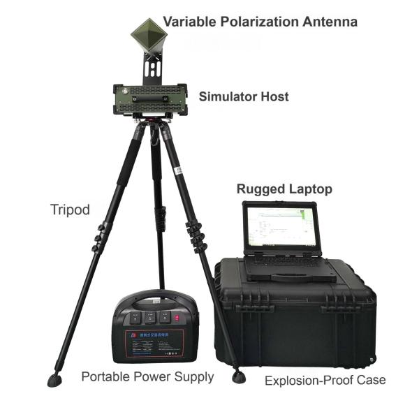 Quality DRFM Radar Signal Simulator Multi Polarization UAV Compatible For Military for sale