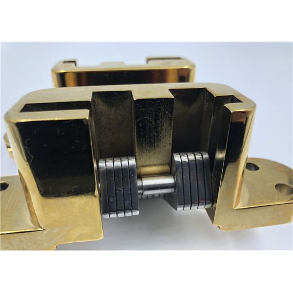 Quality High Sensory Stainless Steel Concealed Hinges With PVD Surface Finishing for sale