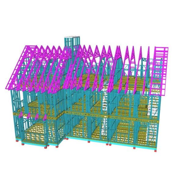 Quality Prefabricated Apartment Buildings / Living Or Office Supply Buildings for sale