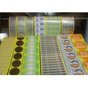 Quality Greaseproof Food Label Stickers , Adhesive Food Labels For Fruits / Vegetables for sale