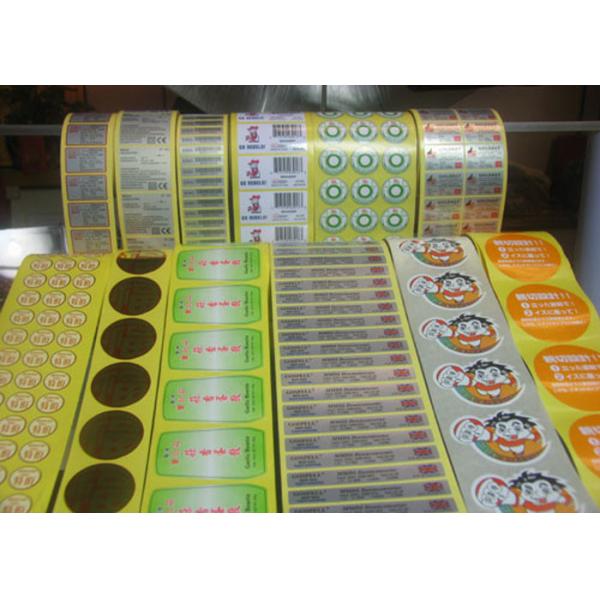 Quality Greaseproof Food Label Stickers , Adhesive Food Labels For Fruits / Vegetables for sale