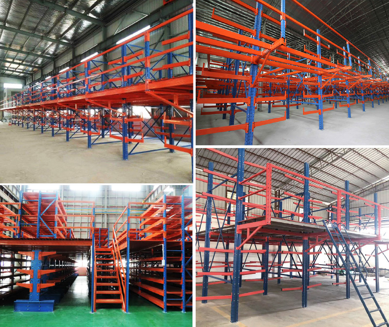 Cantilevered Mezzanine Racking