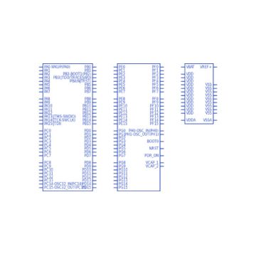 Quality STM32F407ZGT6 Microcontroller Integrated Circuit Tray Packaging for sale