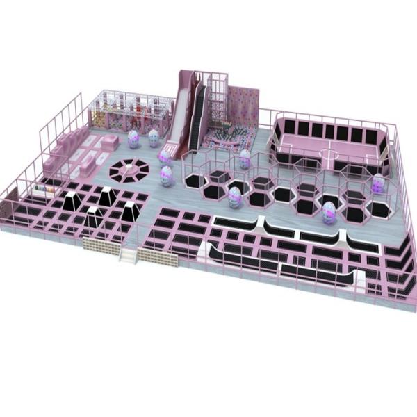 Quality Spider Tower Trampoline Park Playground for sale