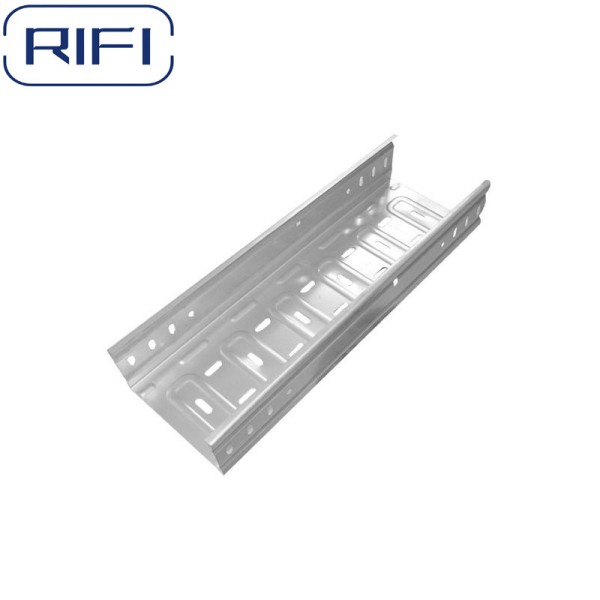 Quality Hot-dip Galvanizing Electrical Cable Tray Height 50-200mm Fire Resistance for sale