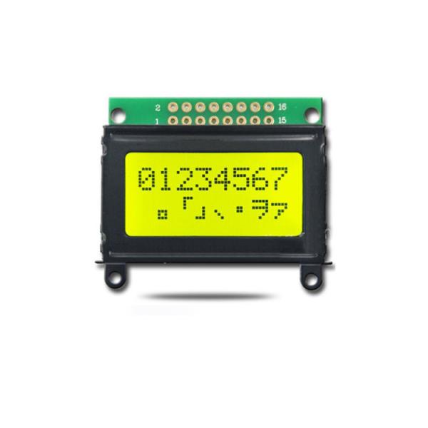 Quality 1 Inch 8x2 Dot Matrix Lcd Module AIP31066 Driving IC for sale