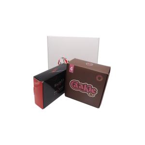 Quality Matt Lamination Takeaway Paper Sushi Box Double Sides Printing for sale
