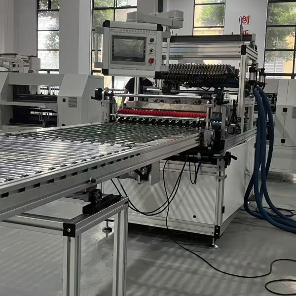 Quality Glass Fiber Paper Pleating Machine Line Replacing Glue Line for sale