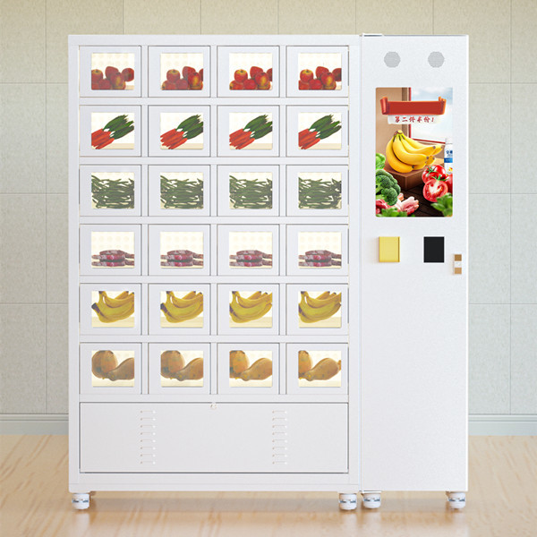 Quality Customized Size Fruit And Vegetables Vending Machine Cooling Lockers Cabinet for sale